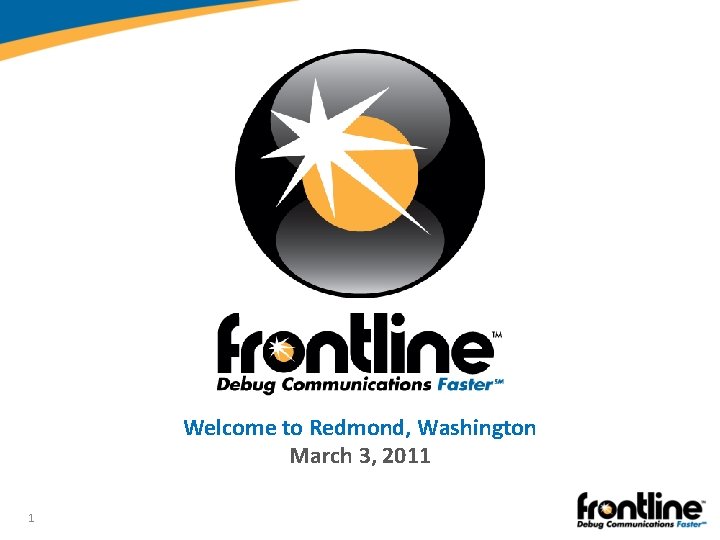 Welcome to Redmond Washington March 3 2011 1