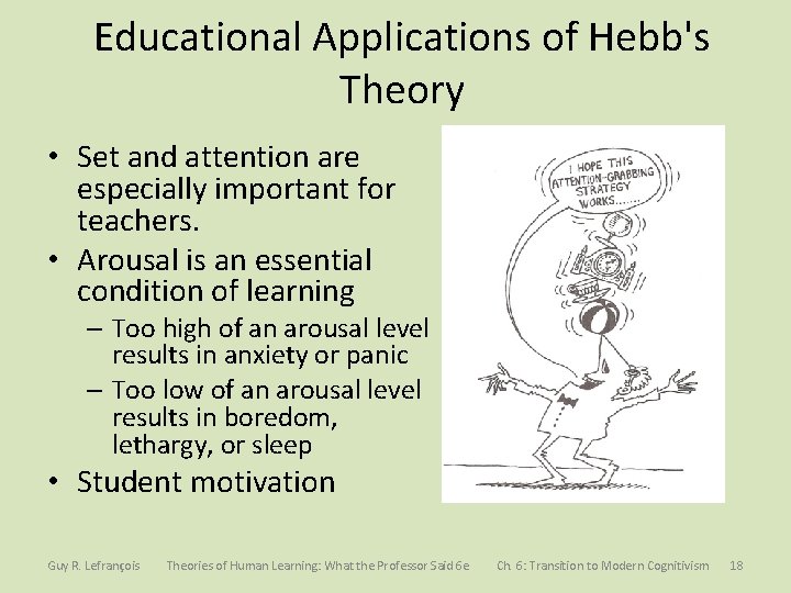 CHAPTER 6 TRANSITION TO MODERN COGNITIVISM Chapter 6