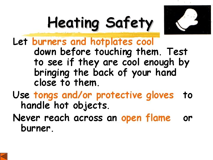 Lab Safety General Safety Rules Listen to or