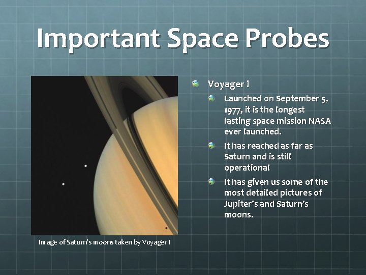 Space Travel Kathleen Sykes Types of Space Exploration