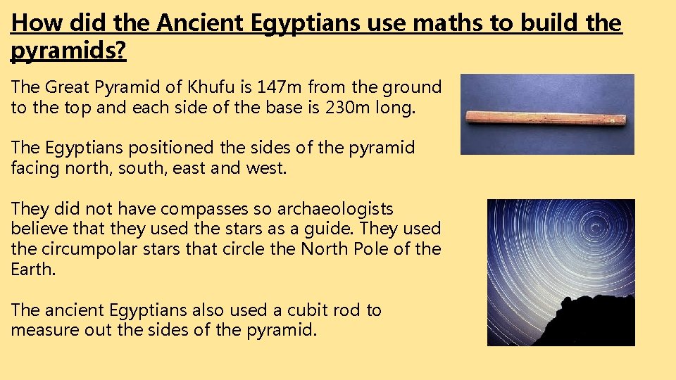 July 2020 How did the Ancient Egyptians use
