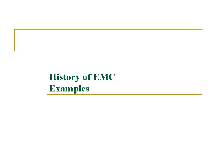 Chapter 1 Introduction to Electromagnetic Compatibility C R
