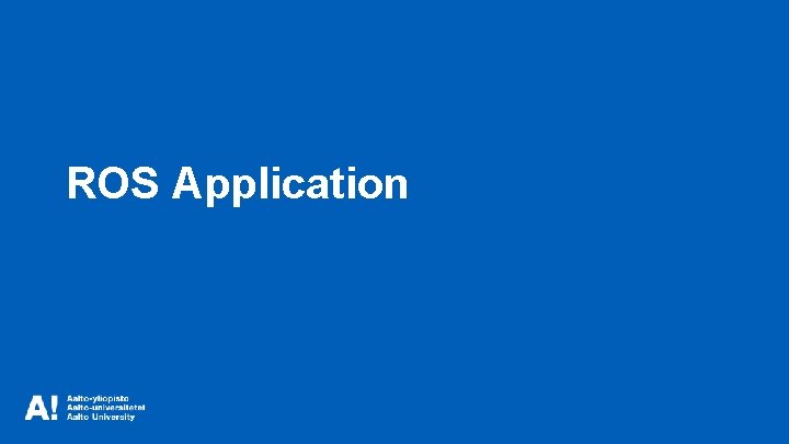 Vehicle Mechatronics Control Everybody loves ROS Slides Jari