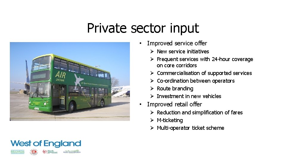 A growing bus market Andy Strong Public Transport