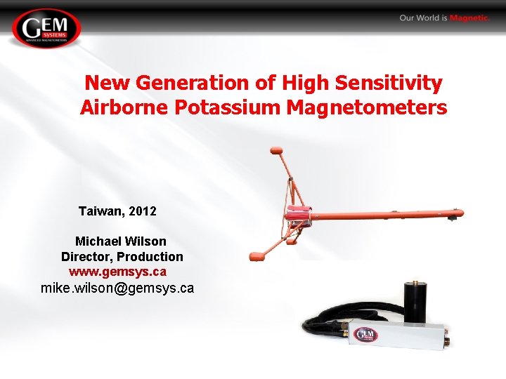 New Generation of High Sensitivity Airborne Potassium Magnetometers