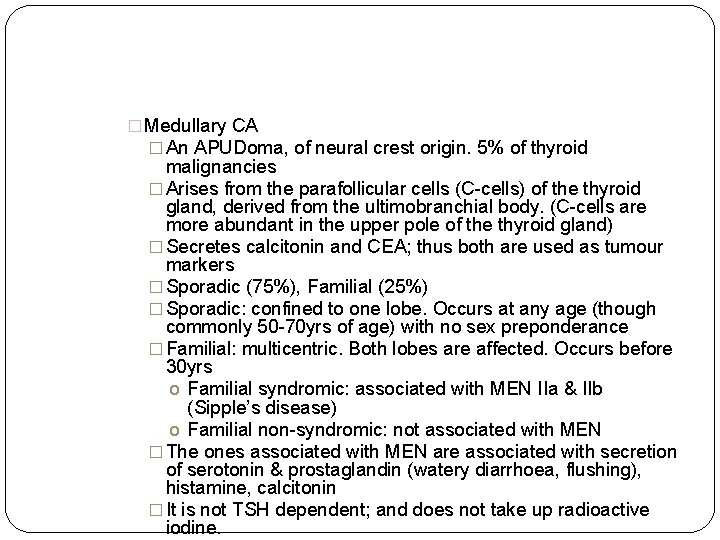 DIFFERENTIAL DIAGNOSIS OF ANTERIOR NECK SWELLING DR OLAYIWOLA