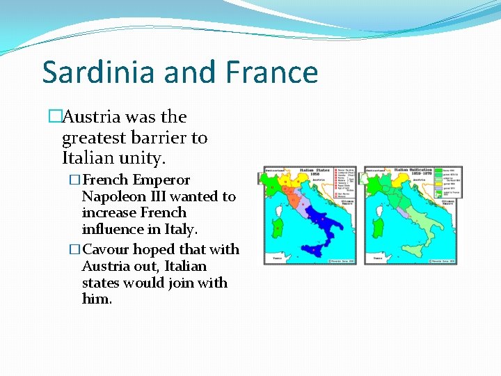 HISTORY OF ITALY A brief introduction to the