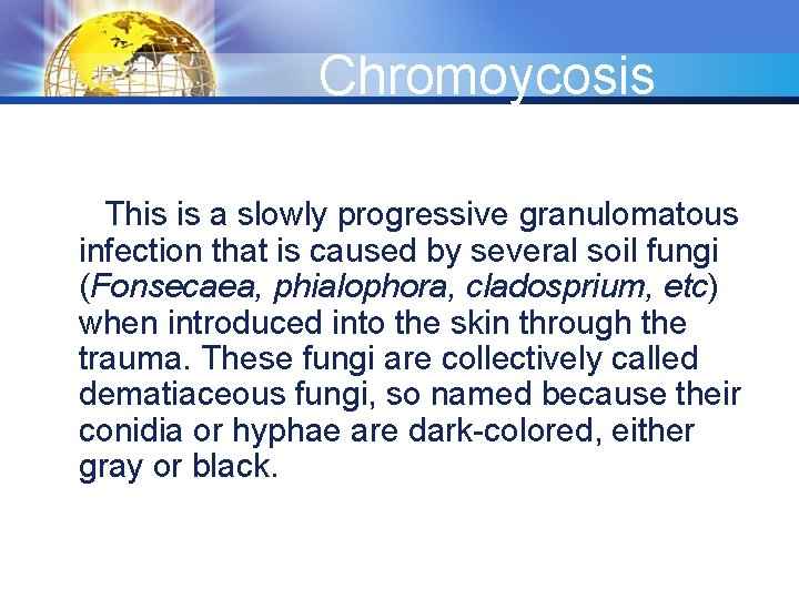 Subcutaneous Mycoses Prepared By khaled A Elmoghraby Supervised