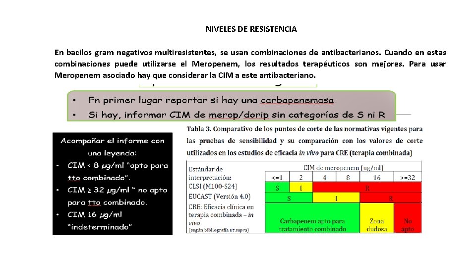 RESISTENCIA BACTERIANA Los grmenes tienen capacidad para eludir