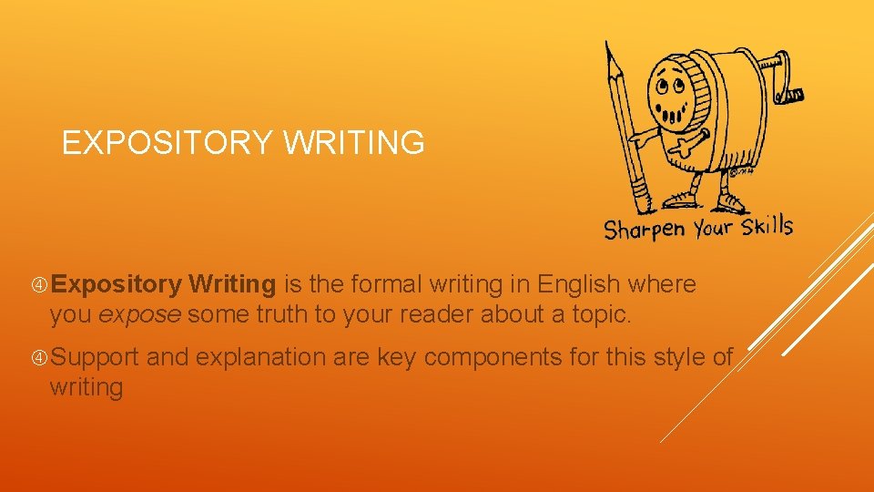 LITERARY ANALYSIS The basics of formal writing in