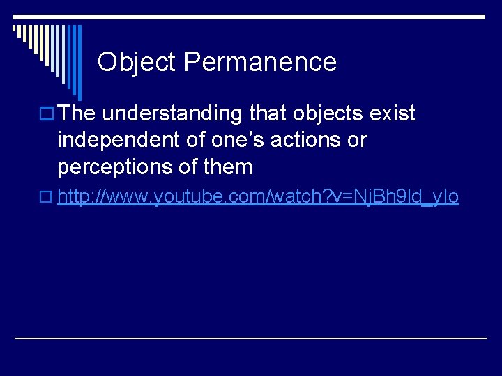 Piagets Stages of Cognitive Development How do we
