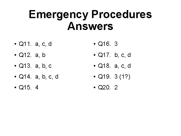 Emergency procedures test Duke of Edinburgh Award Expedition