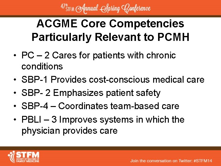 Linking the Family Medicine Milestones to Your PCMH