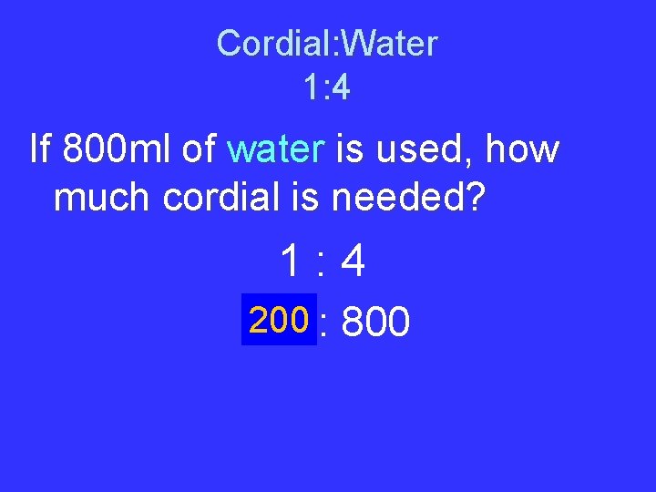 Ratios Lesson Objectives Understanding what a ratio shows