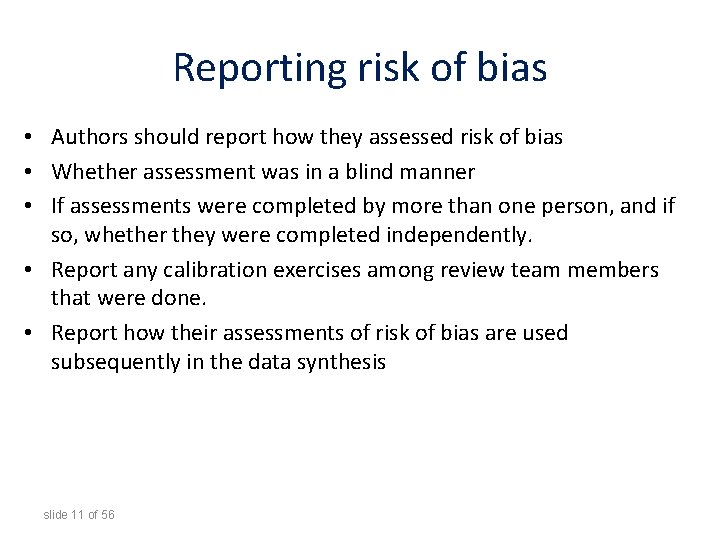 Reporting Guideline for Systematic Reviews and MetaAnalyses the