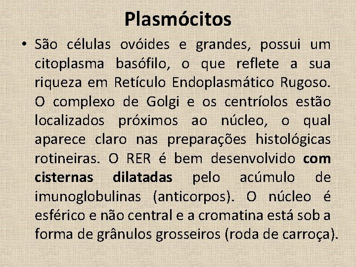 Histologia e Embriologia Tecido Conjuntivo Aula 2 Tecido