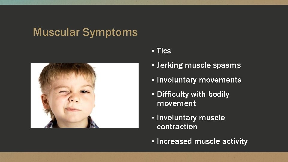 Tourette Syndrome Is It a Laughing Matter By