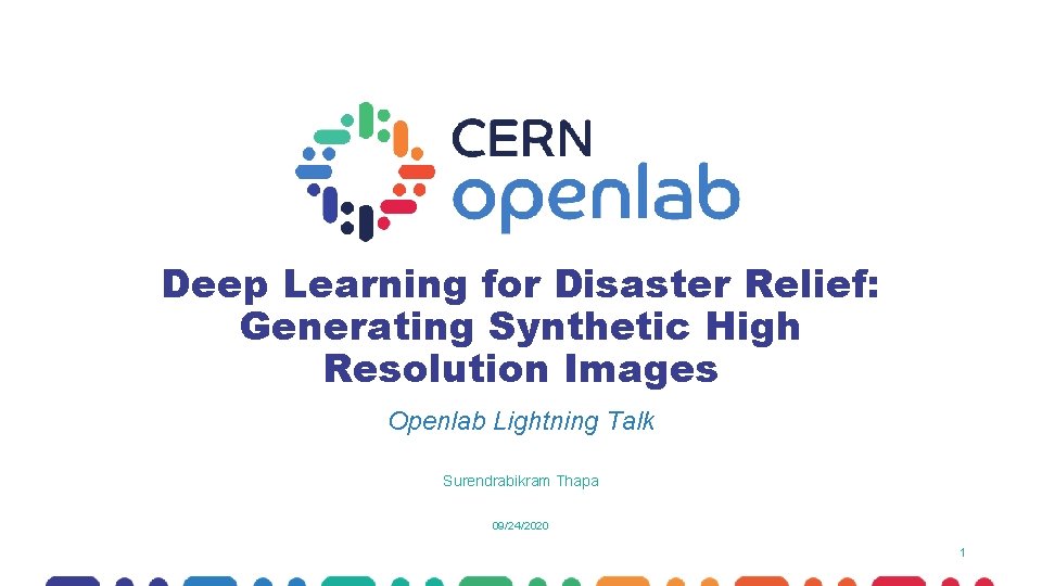 Deep Learning for Disaster Relief Generating Synthetic High