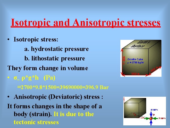 Chapter 3 Force and Stress In geology the