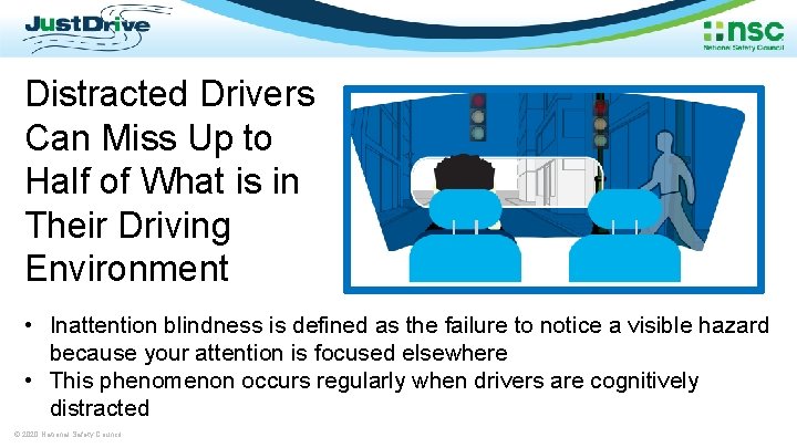 Understanding Distracted Driving and Inattention Blindness 2019 National