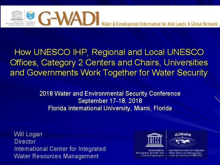 How UNESCO IHP Regional and Local UNESCO Offices