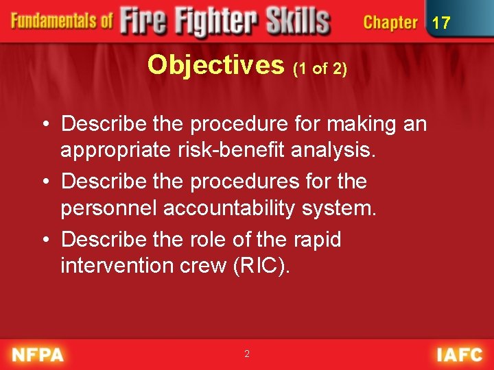 17 Fire Fighter Survival 17 Objectives 1 of