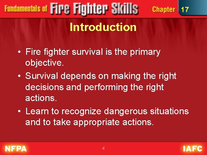 17 Fire Fighter Survival 17 Objectives 1 of