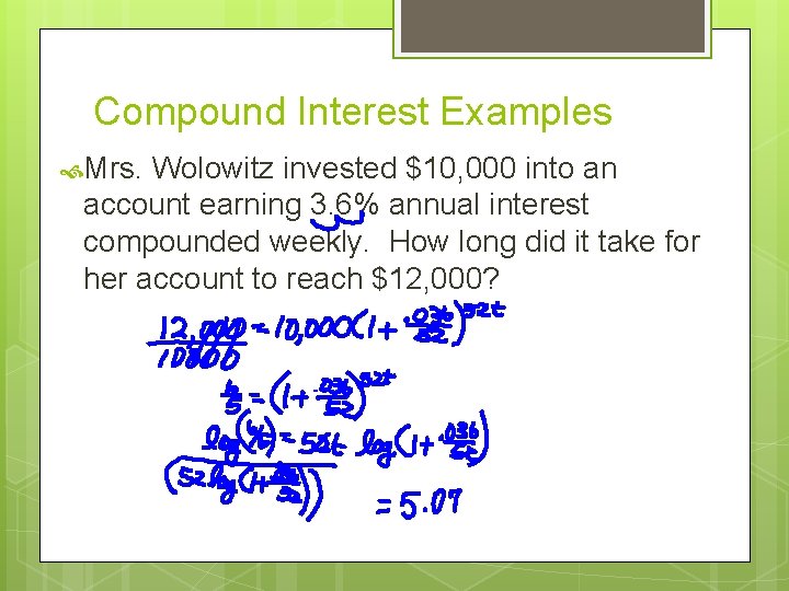 Growth Decay Using exponential functions Growth and Decay