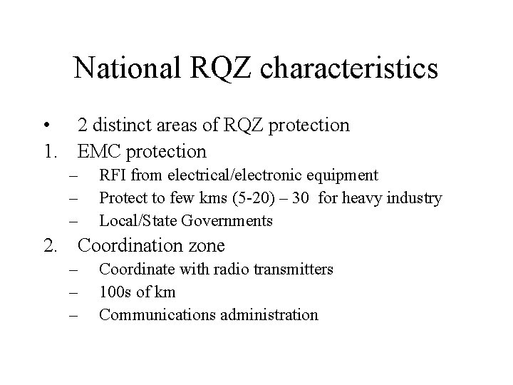 Radio Quiet Zones RQZ Tasso Tzioumis ATNF CSIRO