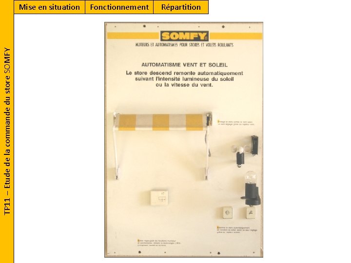 TP 11 Etude de la commande du store