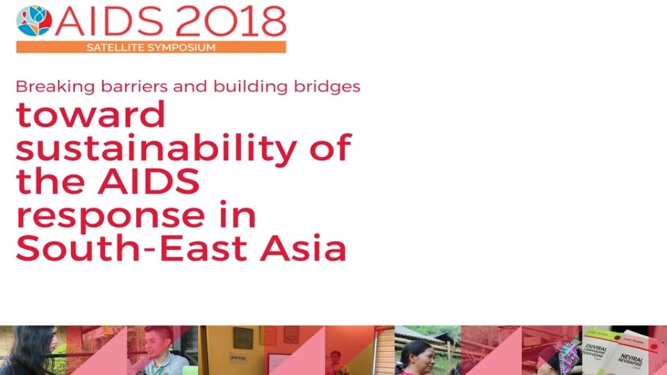 Session chair Eamonn Murphy Regional Director UNAIDS Asia