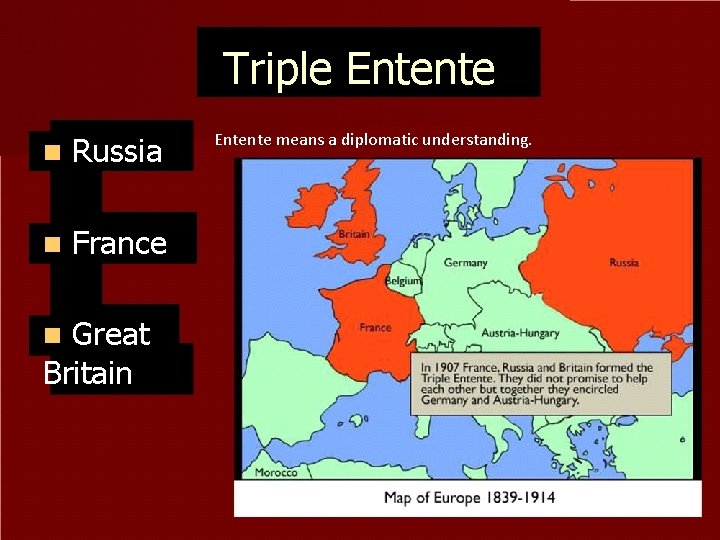 World War I Review The Beginning Mr Wykas