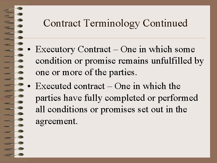 Introduction to Contract Law and Contract Theory Chapter