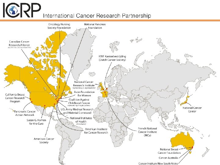 The International Cancer Research Partnership A Global Collaboration