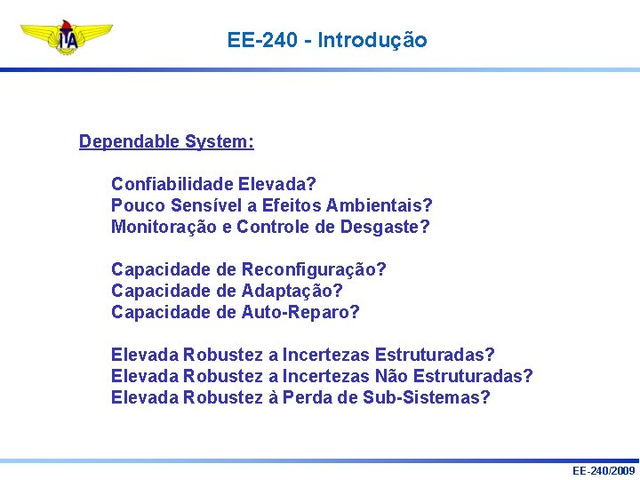 EE240 Introduo EE2402009 EE240 Introduo Terminologia Novo Dicionrio