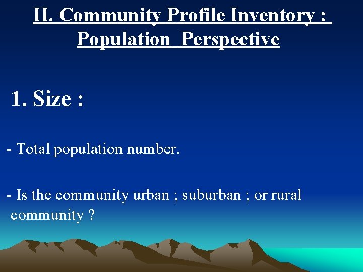 Islamic University of Gaza Faculty of Nursing Community