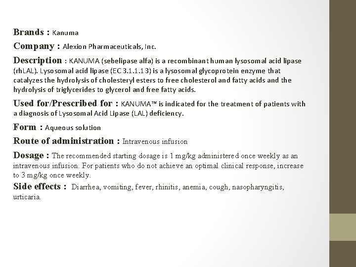 Sebelipase alfa Protein chemical formula C 1968 H