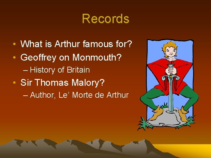 Arthurian Legend The Basics Who is King Arthur