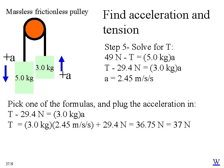Pulleys Example Whiteboards Atwoods Machine Whiteboards Inclined Plane