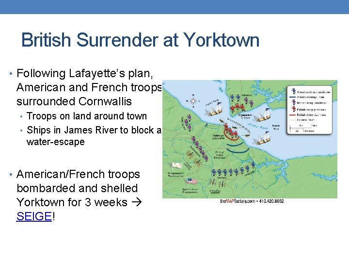 THE AMERICAN REVOLUTION American History I Unit 2