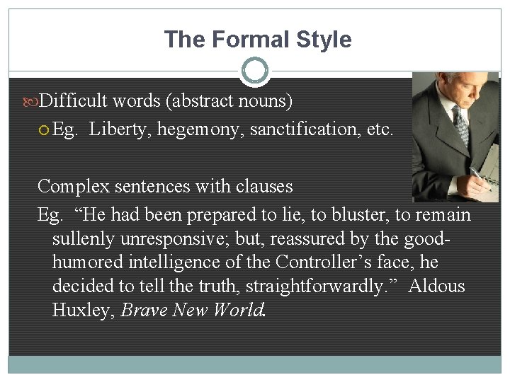 Register Style SREEJA TIRKEY Register The words the