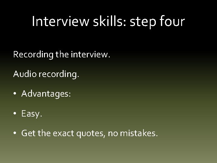 Interview skills 5 steps to better interviews Interview