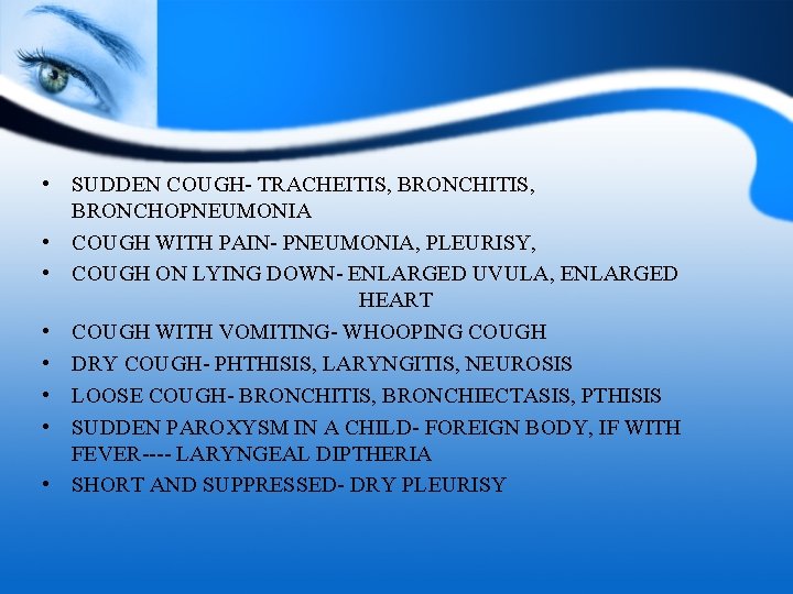 COUGH EXPECTORATION DR N SANKAR COUGH Defensive mechanism