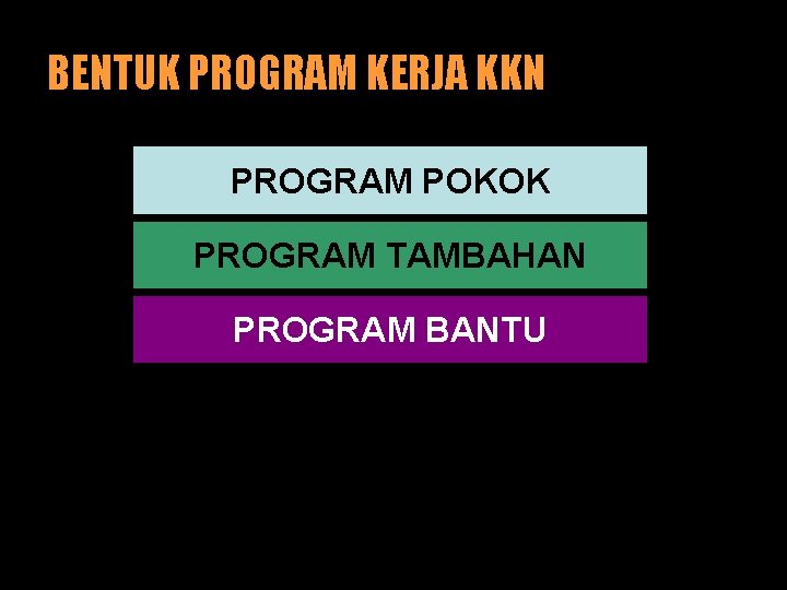TATA TERTIB DAN FORMAT LAPORAN KKN UNTUK MAHASISWA