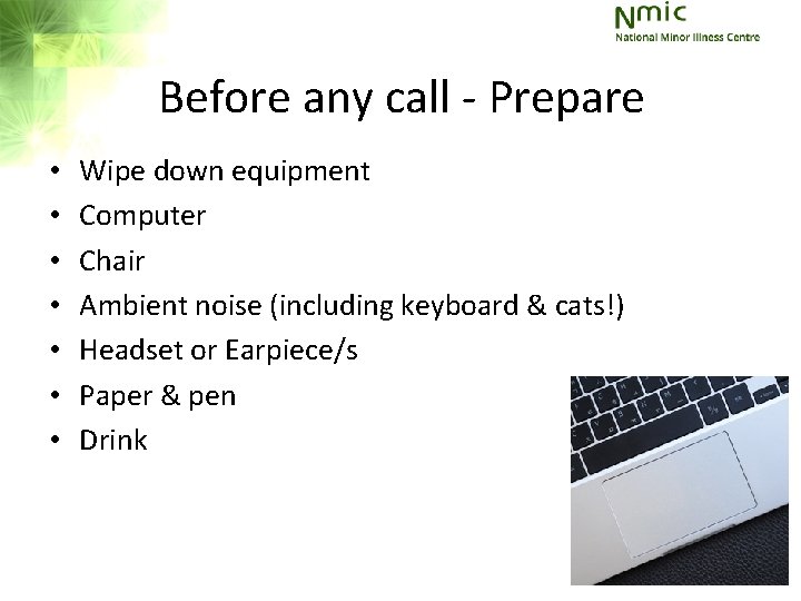 Telephone Triage National Minor Illness Centre www minorillness