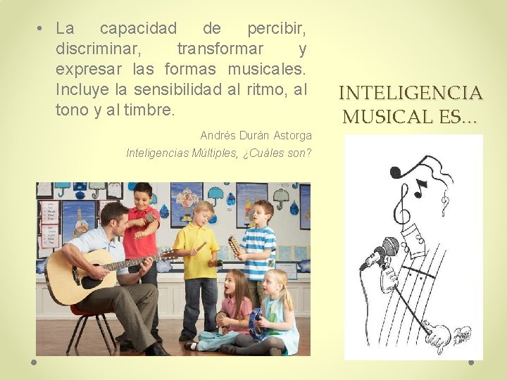 INTELIGENCIA MUSICAL Yojana Savedra Yolanda Bermello Ricardo Solis