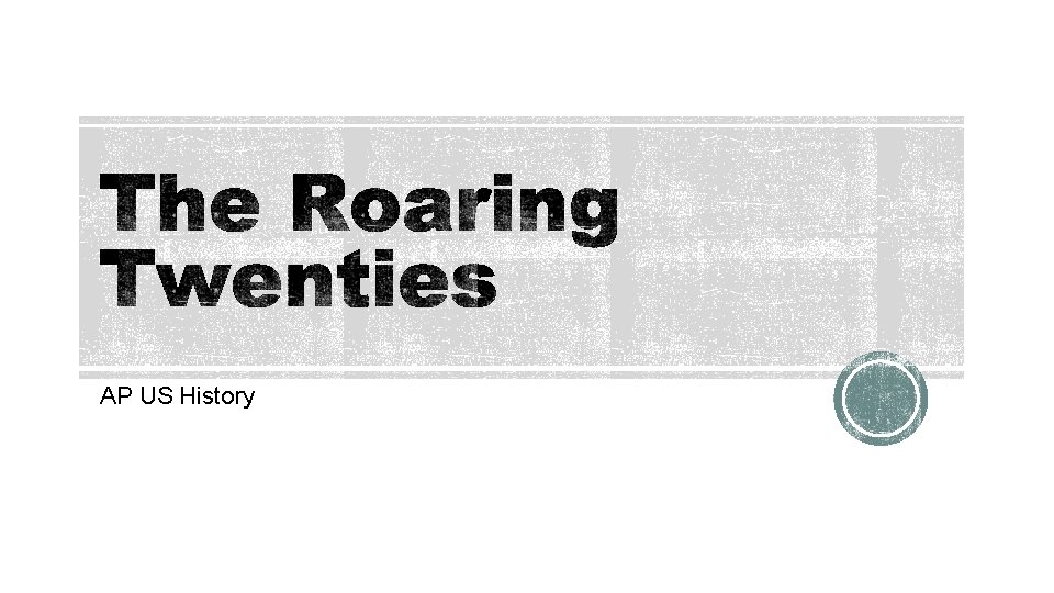 AP US History Context Continuing widespread immigration increasing