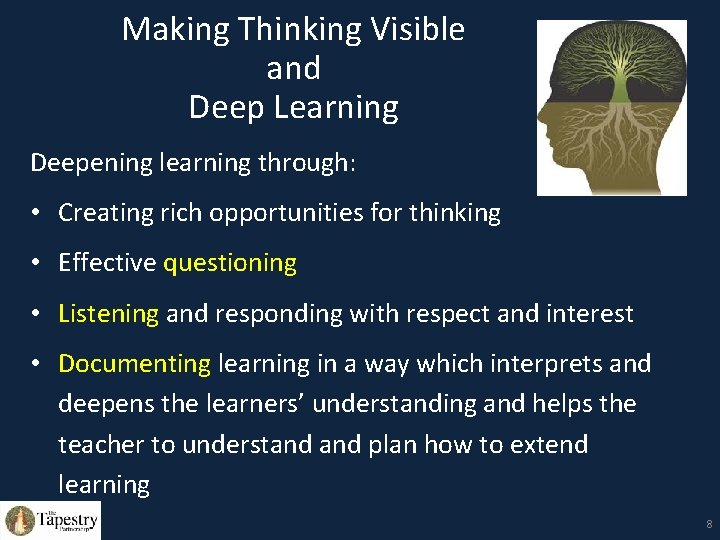 Making Thinking Visible SLC Meeting 1 Thinking Routines