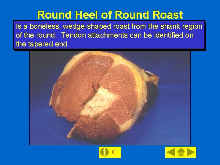 Beef Retail Cut Session Home Click on the