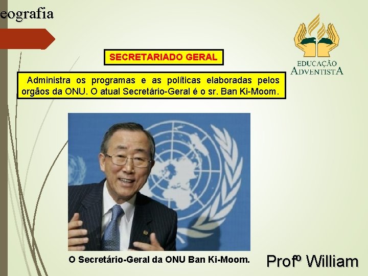 Geografia AS RELAES DE PODER NO MUNDO Prof